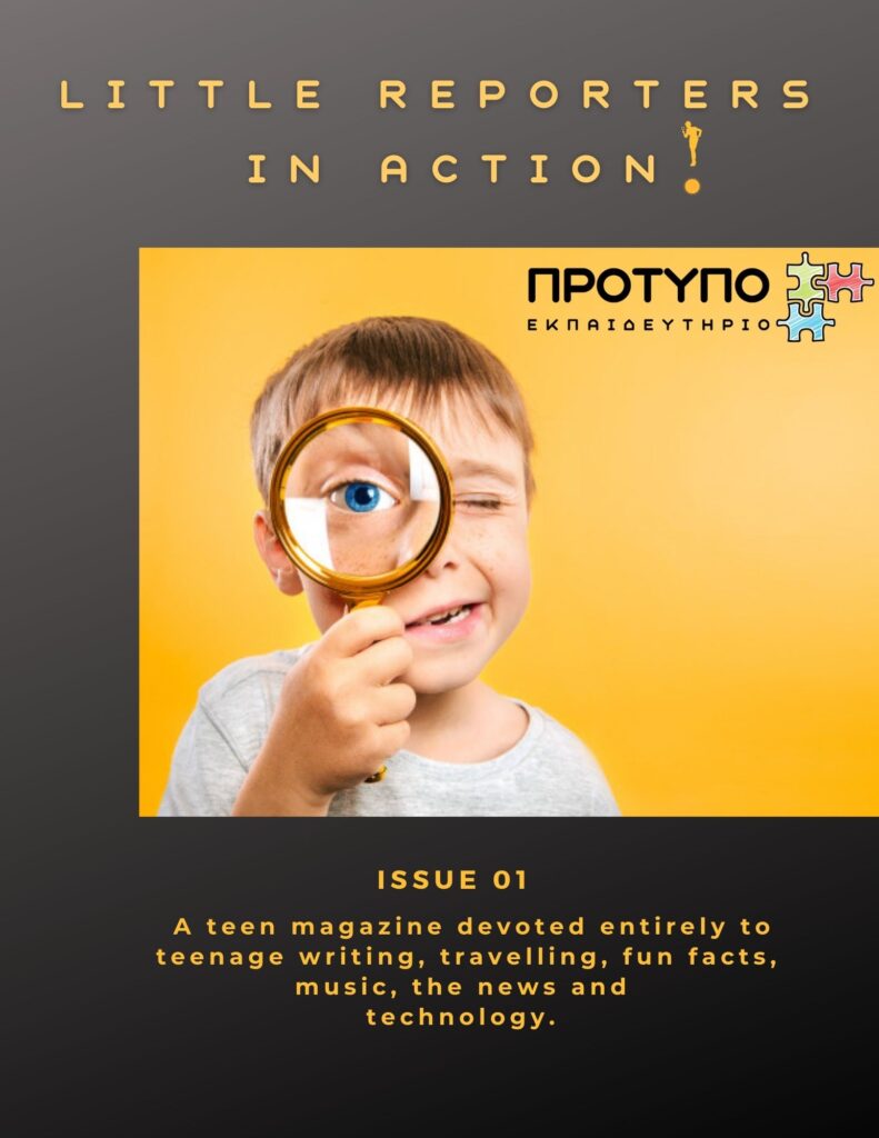 Little Reporters in Action, Issue 1
